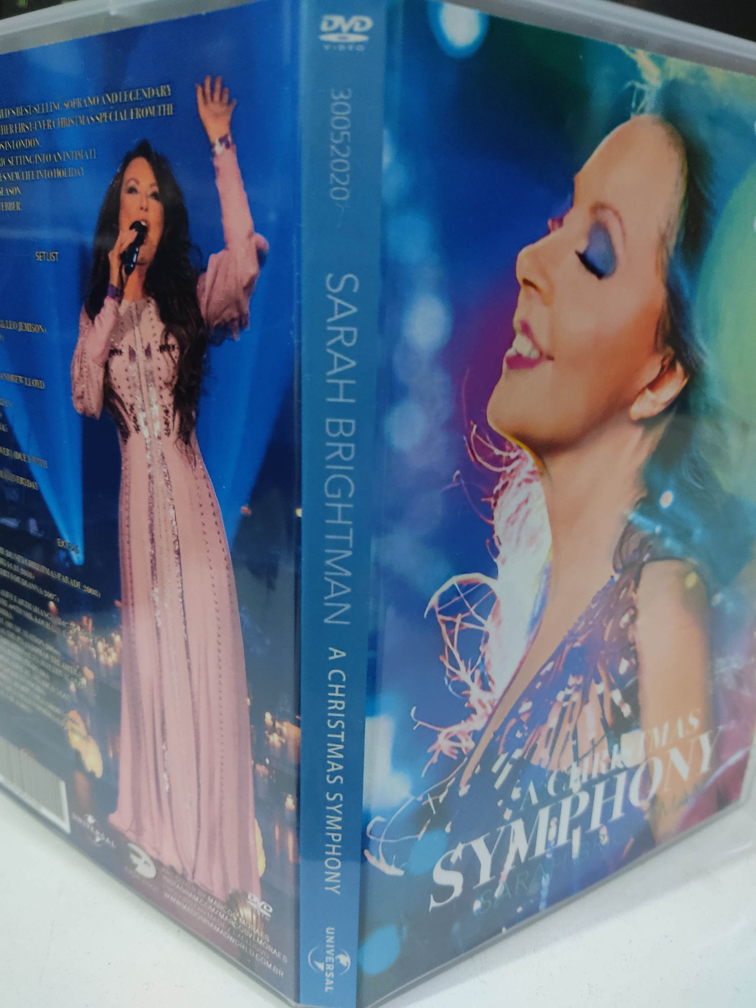 DVD Sarah Brightman – A Christmas Symphony (Hymn) - MADONNA MADWORLD